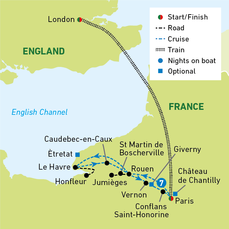 Cruising the Seine - Paris & Northern France