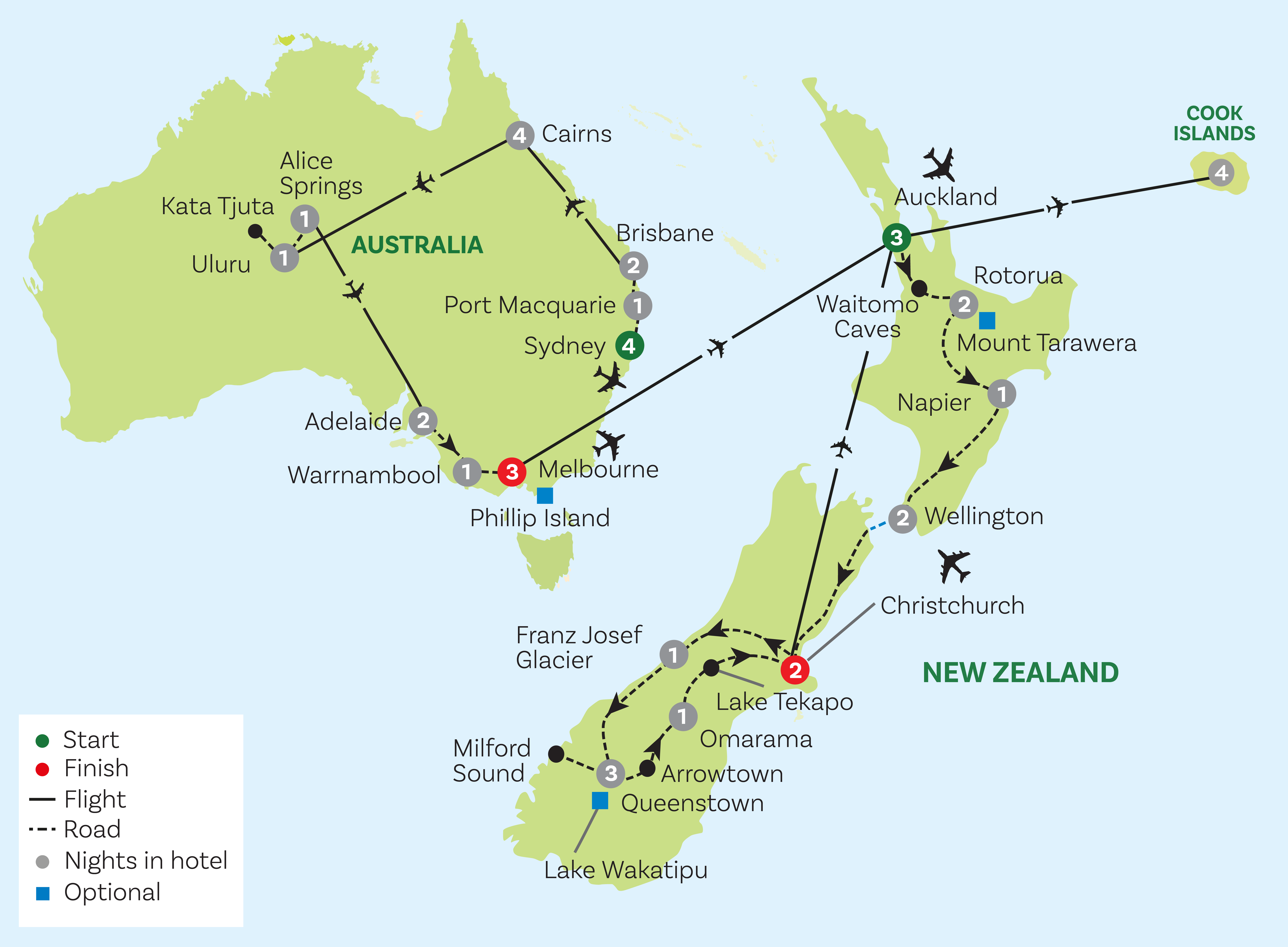 Your Holiday Includes